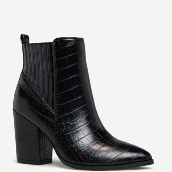 Shoe Dazzle | Shoes | Karlier Block Heel Bootie | Poshmark